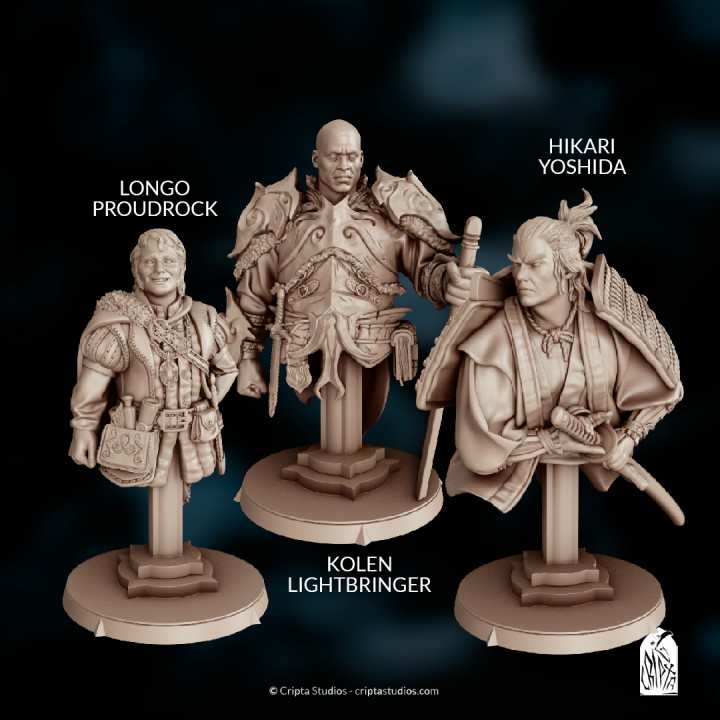 3D Printable BUNDLE | The Shadow Over Ravenor by Cripta Studios