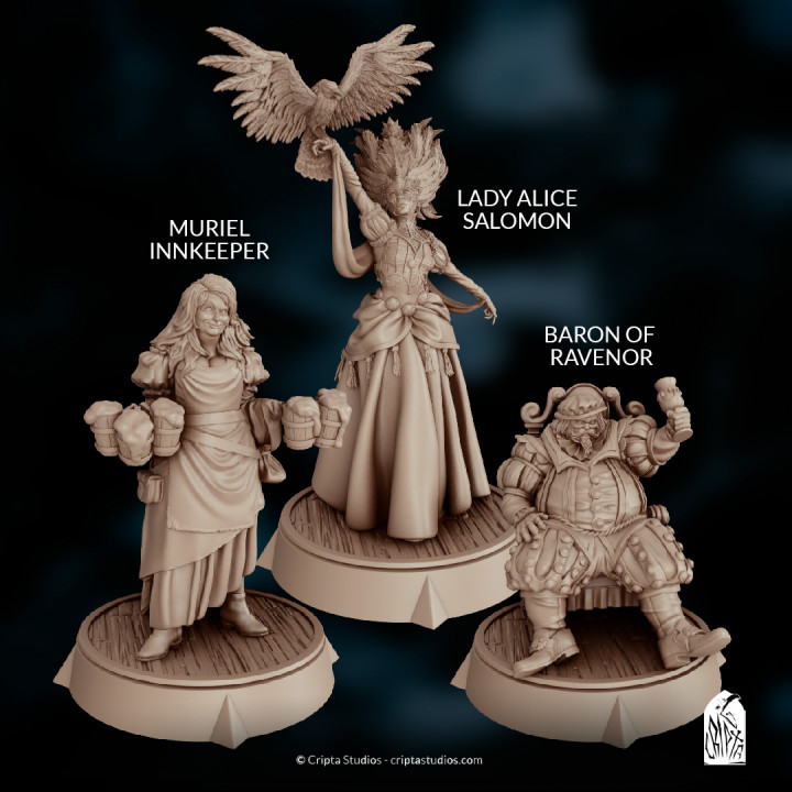 3D Printable BUNDLE | The Shadow Over Ravenor by Cripta Studios