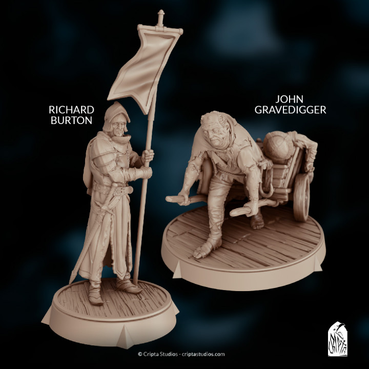 3D Printable BUNDLE | The Shadow Over Ravenor by Cripta Studios