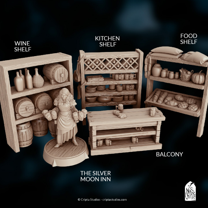 3D Printable BUNDLE | The Shadow Over Ravenor by Cripta Studios