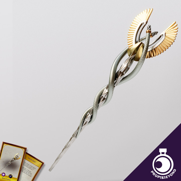 3D Printable Wand of Speed by Props&Beyond