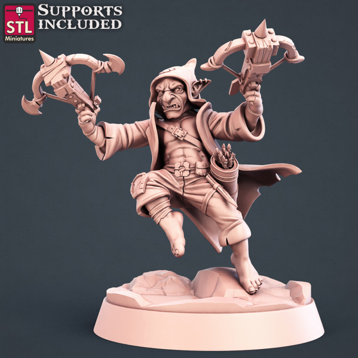 3D Printable Vampire Hunters Goblin by STL Miniatures