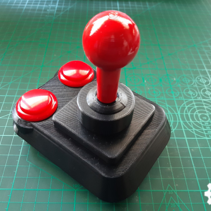 3D Printable Competition Pro Remake Using Arcade Parts - STL Version ...
