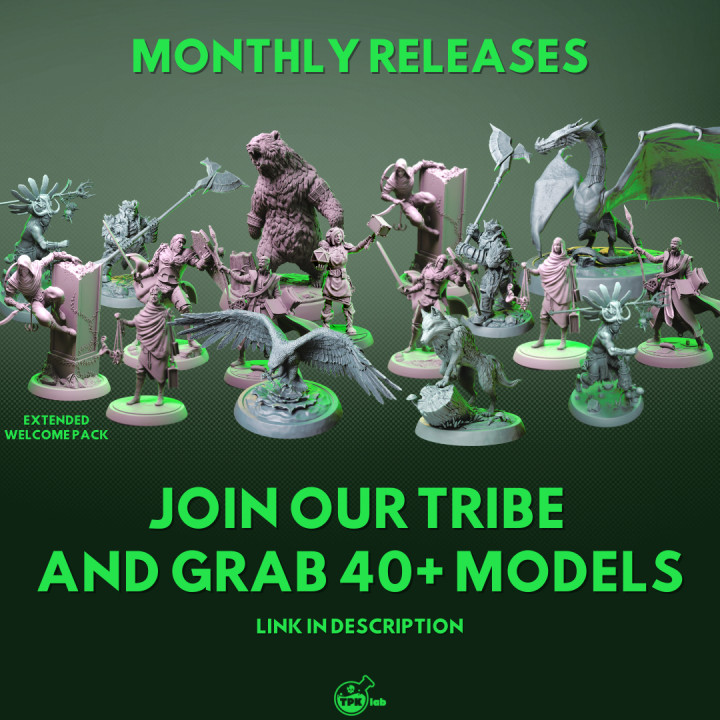 3D Printable Bone Abomination by TPK Lab