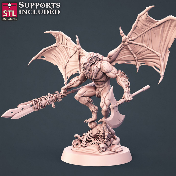 3D Printable Vampire Set by STL Miniatures