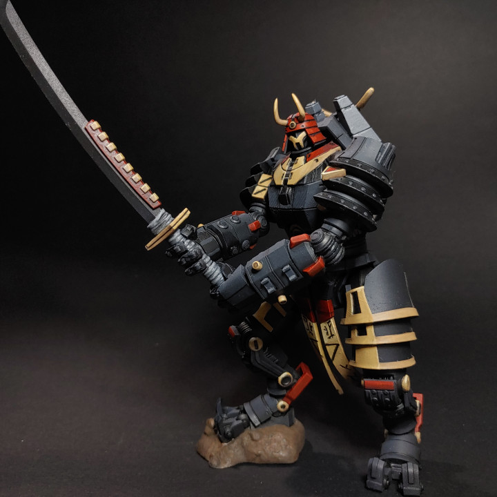 3D Print of Dynasty Samurai Titan by jeremyhoney