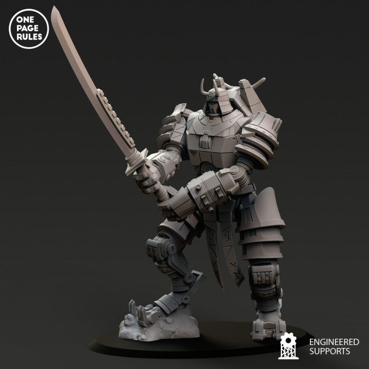 3D Printable Samurai Titan - Eternal Dynasty by One Page Rules