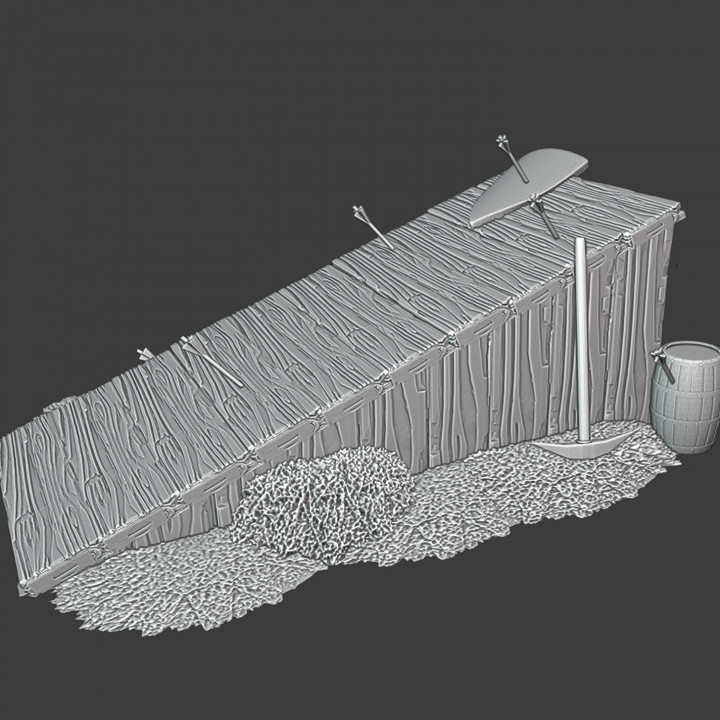 3D Printable Medieval sapper tunnel - Siege Warfare by Northern ...
