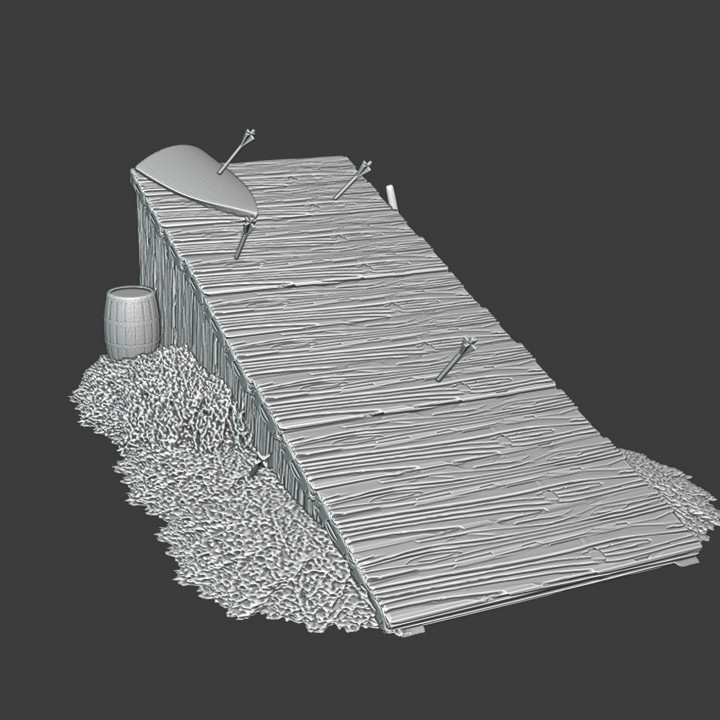 3D Printable Medieval sapper tunnel - Siege Warfare by Northern ...
