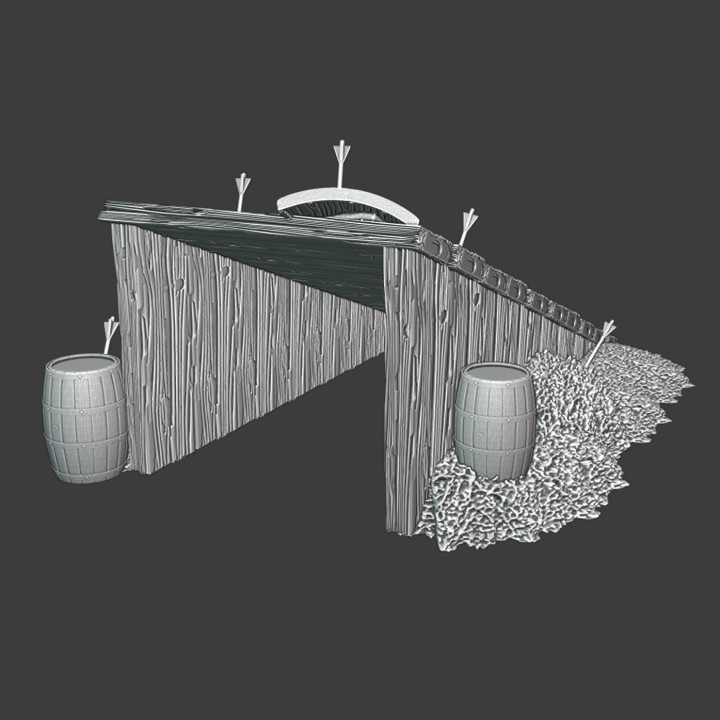 3D Printable Medieval sapper tunnel - Siege Warfare by Northern ...