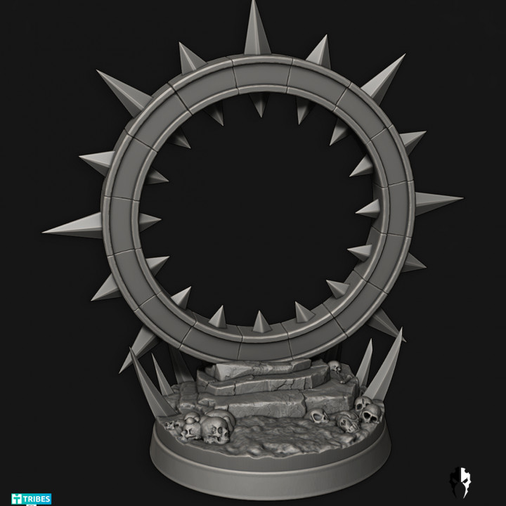 3D Printable Portal Gate by Edge Miniatures