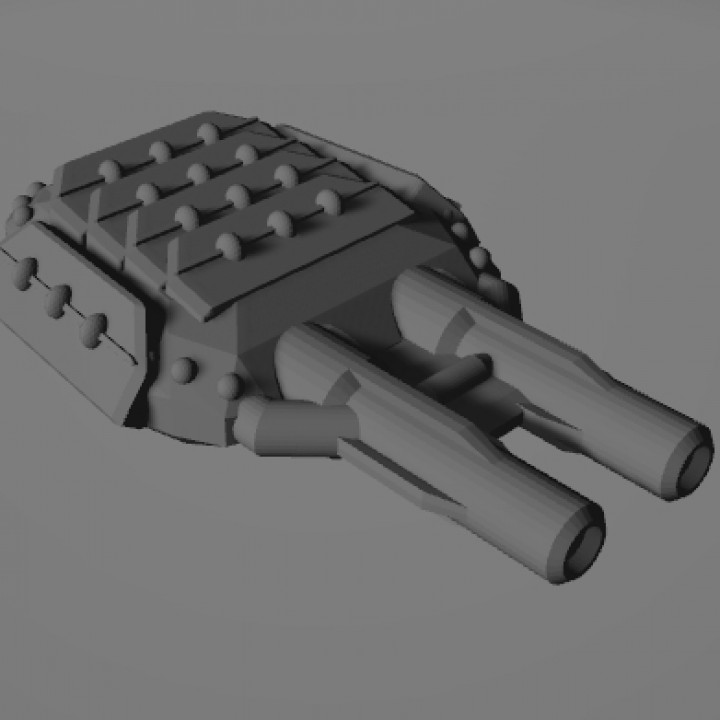 3D Printable Lamellar plate Turret by sean lathrop