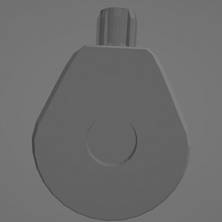 3D Printable Alaskan Republic Silica Turret by sean lathrop