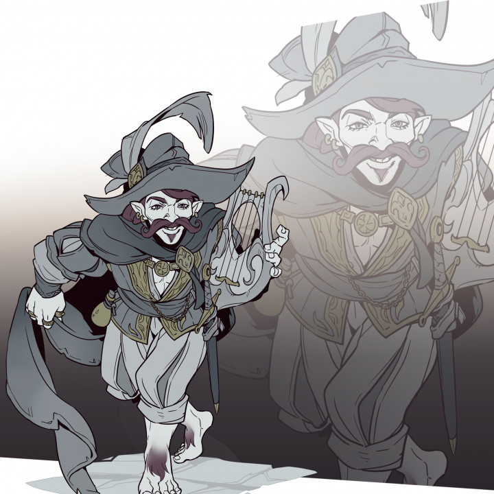 3D Printable Halflings Pack by Bite the Bullet