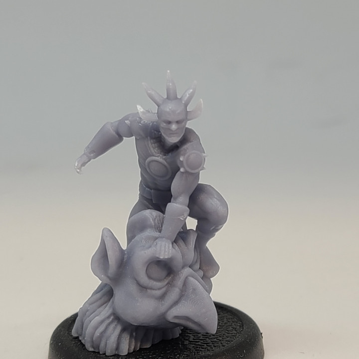 3D Printable Aztec Superhero by TX Terrain Express