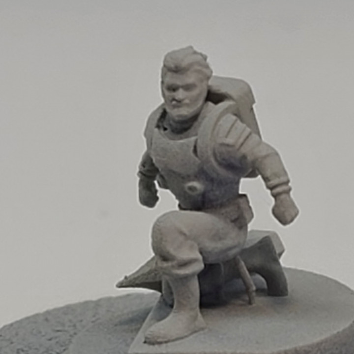 3D Printable Tiny Man by TX Terrain Express