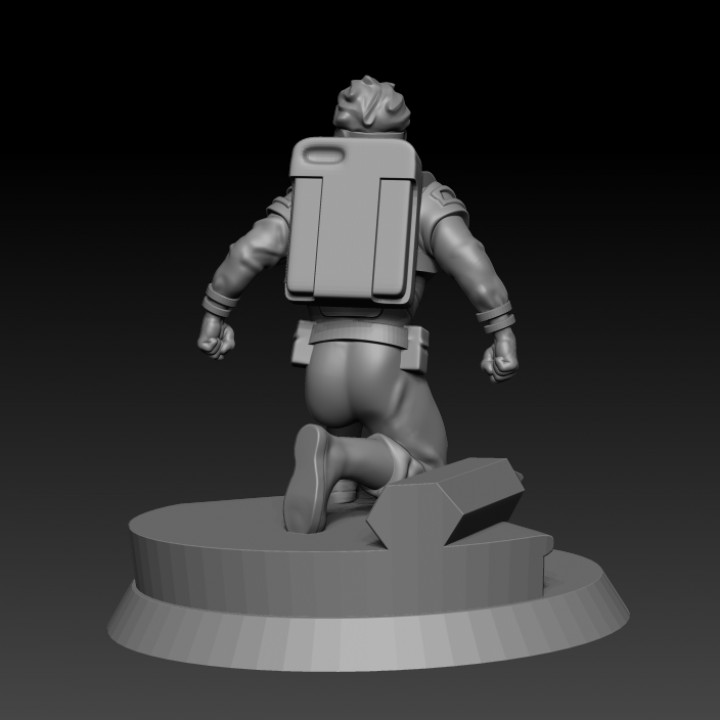 3D Printable Tiny Man by TX Terrain Express