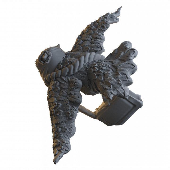 3D Printable Owl scout by Tainted Saint Miniatures