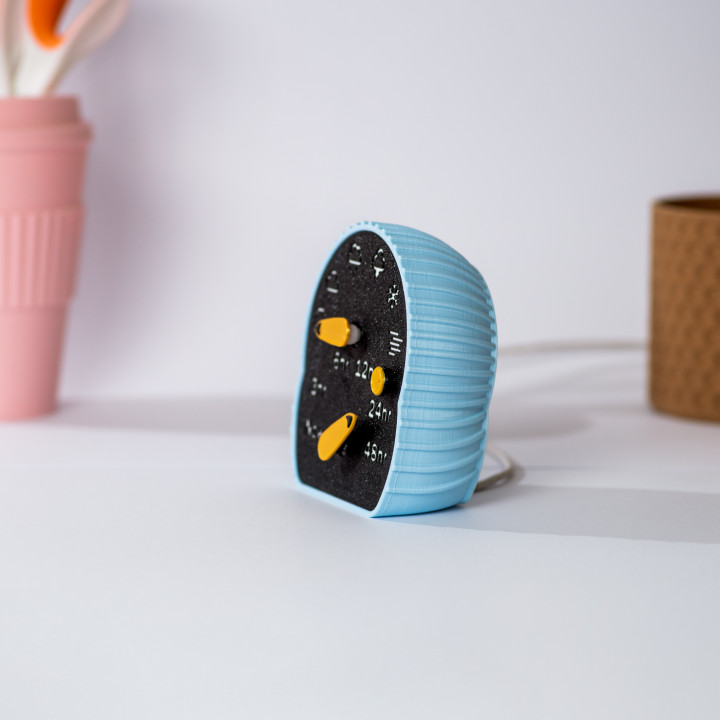 3D Printable Desktop Weather Display by Joe Stiff