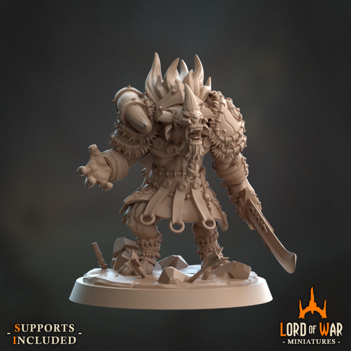 3D Printable COMPLETE Moutain Walker Minotaur Army Bundle (Presupported ...