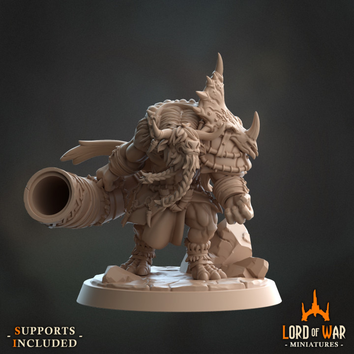 3D Printable COMPLETE Moutain Walker Minotaur Army Bundle (Presupported ...
