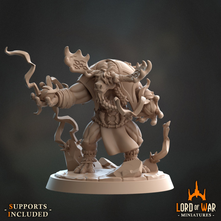 3D Printable COMPLETE Moutain Walker Minotaur Army Bundle (Presupported ...