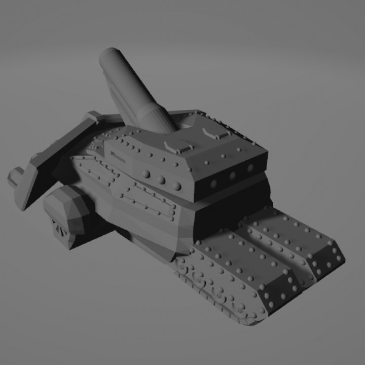 3D Printable Alaskan Republic Tank set by sean lathrop