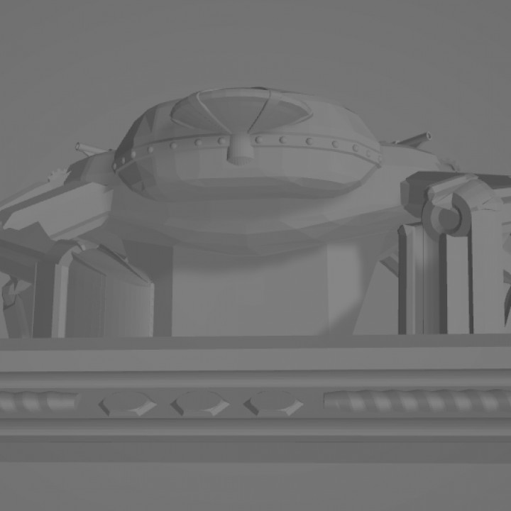 3D Printable Alaskan Republic Walker: King Crab by sean lathrop