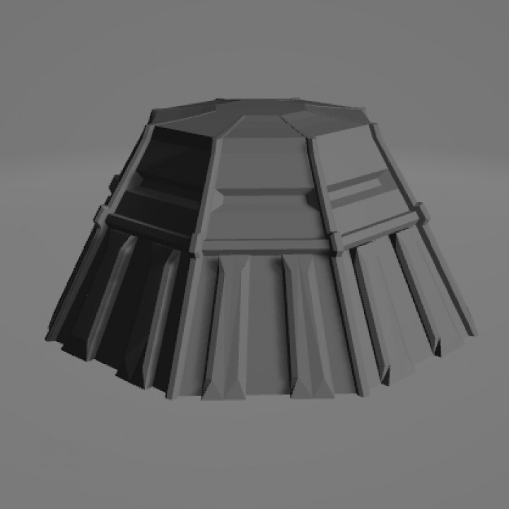 3D Printable Bunker terrain set by sean lathrop