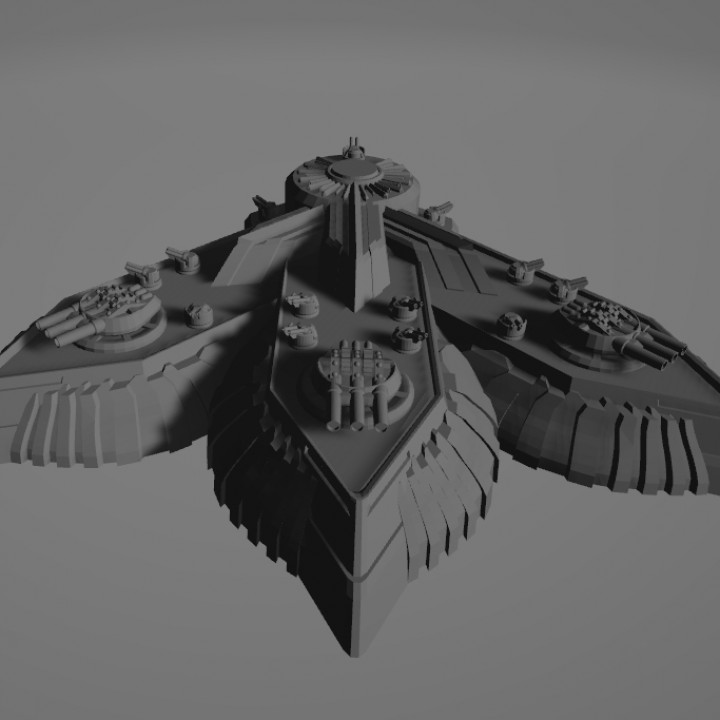 3D Printable Alaskan Republic Defense Platform by sean lathrop