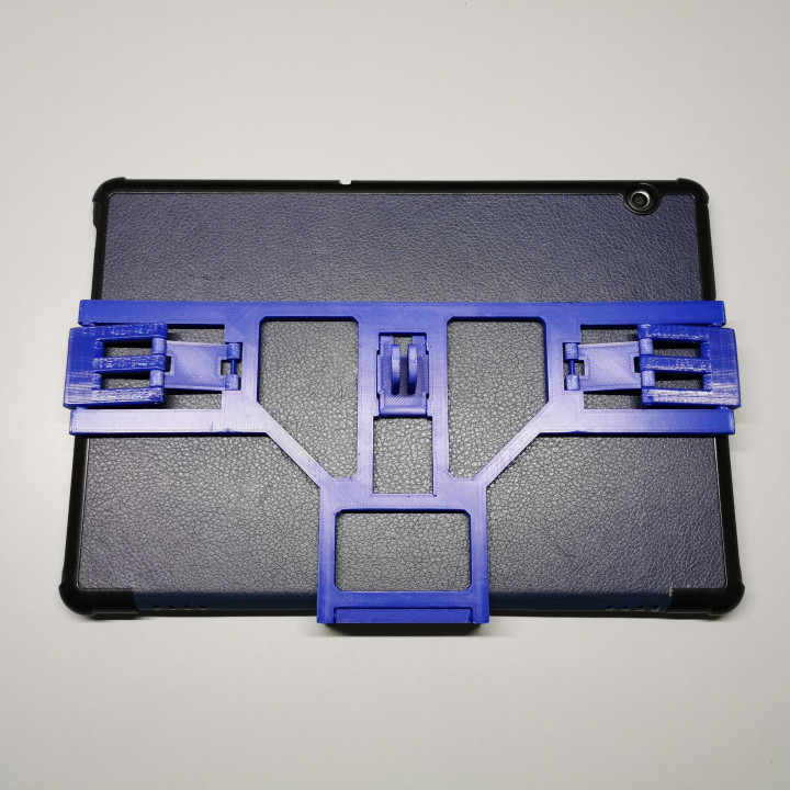 3D Printable Tablet holder (GoPro mount) by Andrea Montalti