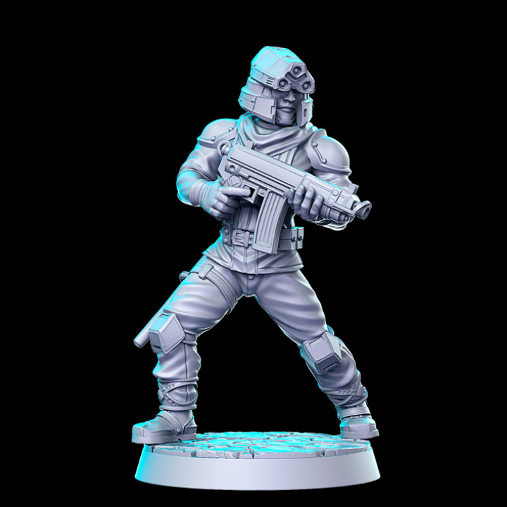 3D Printable Soldier of the order - 32mm - DnD by RN Estudio