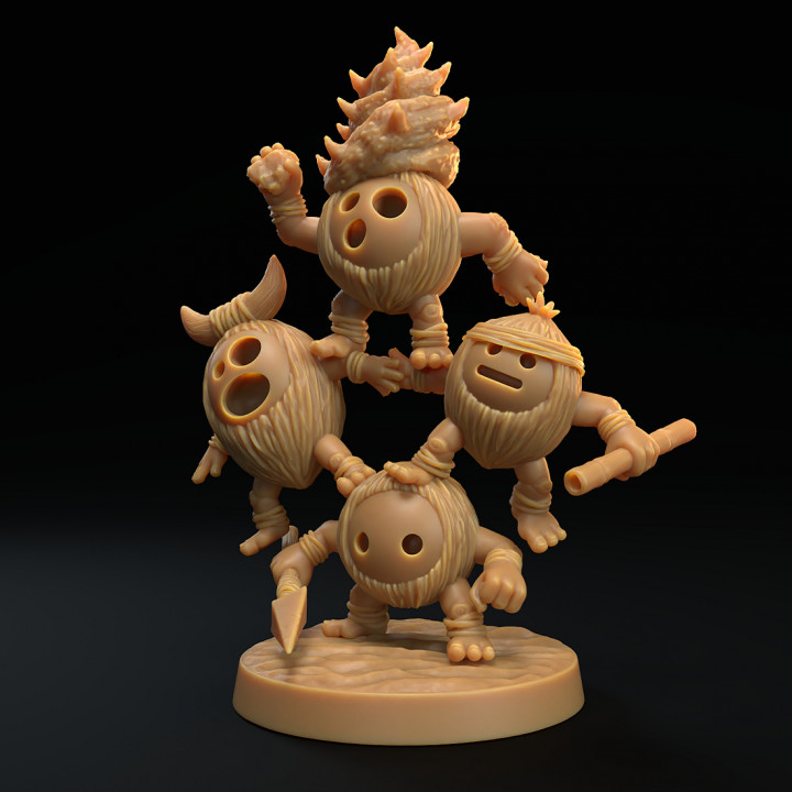 3D Printable The Floating Isle - Presupported | Miniature Set by The ...