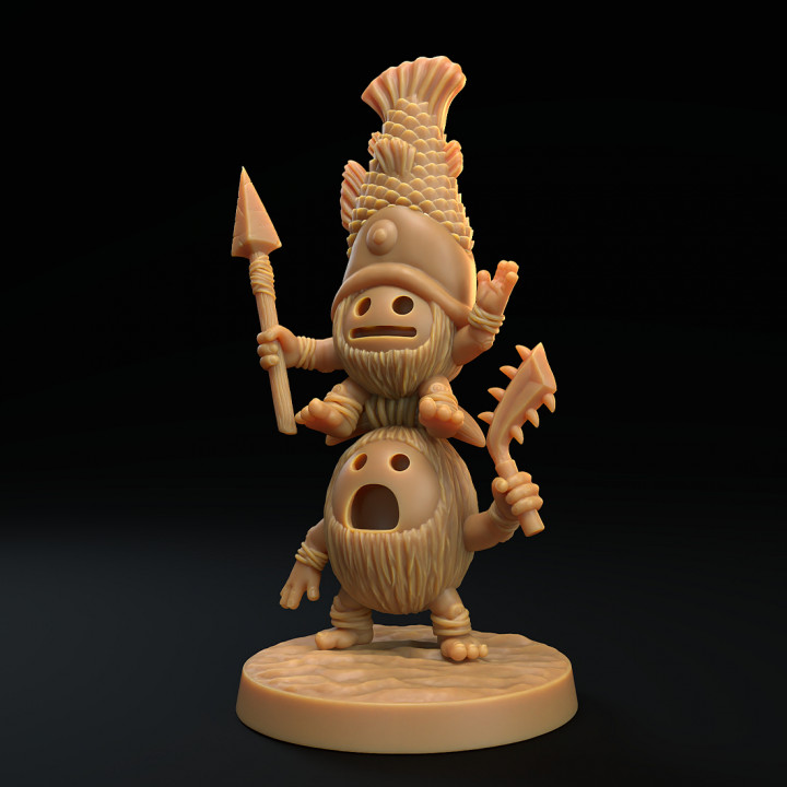 3D Printable The Floating Isle - Presupported | Miniature Set by The ...