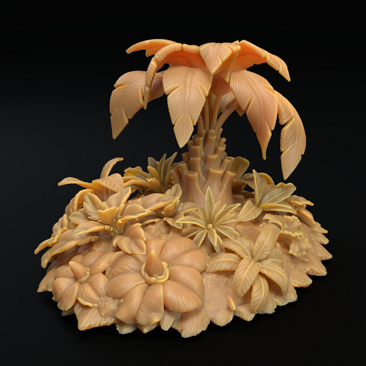 3D Printable The Floating Isle - Presupported | Miniature Set by The ...