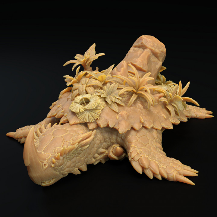 3D Printable The Floating Isle - Presupported | Miniature Set by The ...