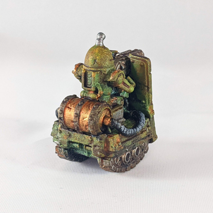 3D Printable Protect-O bot Mk-01 Squad with "Thumper" Heavy machine gun ...