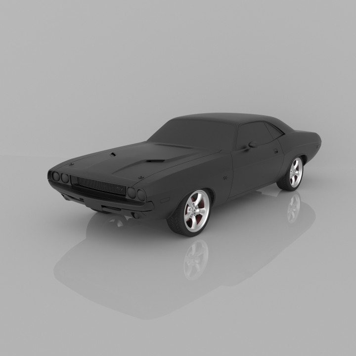 3D Printable Classic American RC Car 1970 With Interior Ready to Print ...
