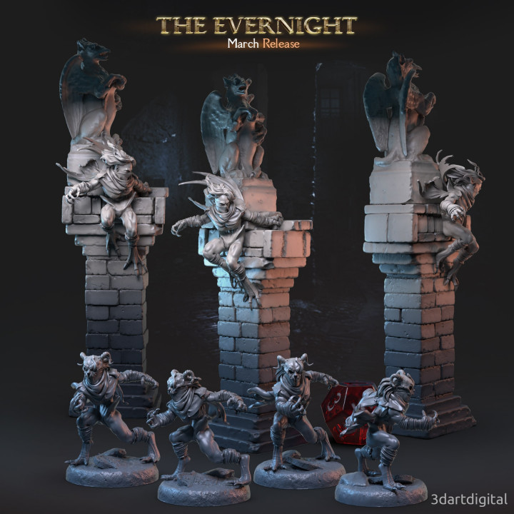 3D Printable The Evernight - March´ by 3dartdigital