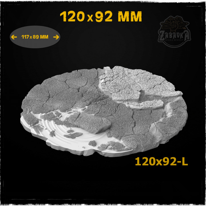 3D Printable Road Base Toppers by Zabavka Workshop