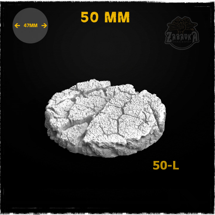 3D Printable Road Base Toppers by Zabavka Workshop