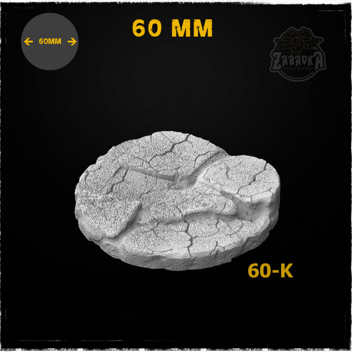 3D Printable Road Base Toppers by Zabavka Workshop