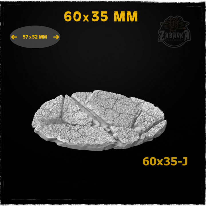 3D Printable Road Base Toppers by Zabavka Workshop