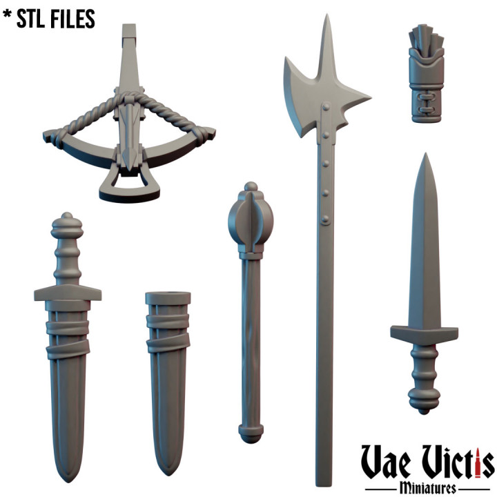 3D Printable APRIL RELEASE : Fantasy village commoners by Vae Victis ...