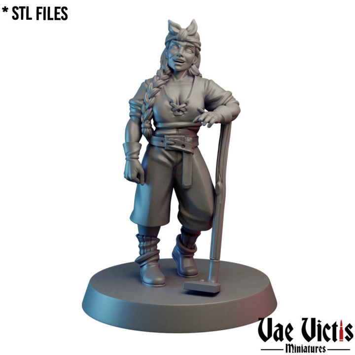 3D Printable APRIL RELEASE : Fantasy village commoners by Vae Victis ...