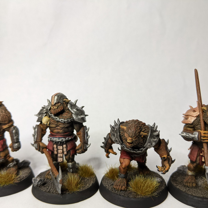 Impresión 3D de Bugbear Warband - Book of Beasts - Tabletop Miniatures ...