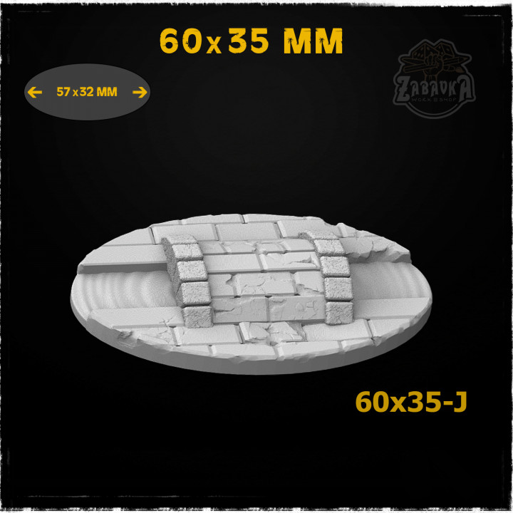 3D Printable Sewers Base Toppers by Zabavka Workshop