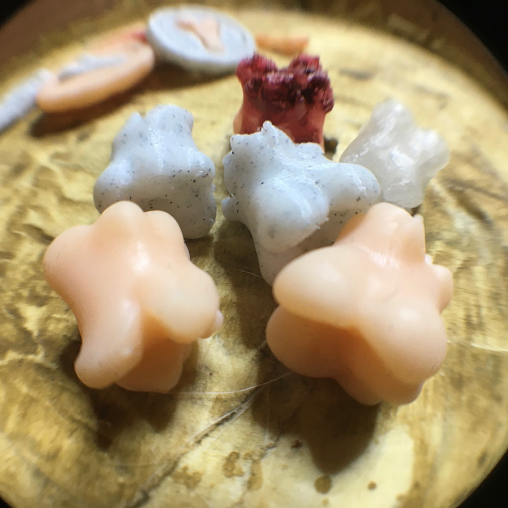 3D Printable Teeth and Tokens of Inscryption by David