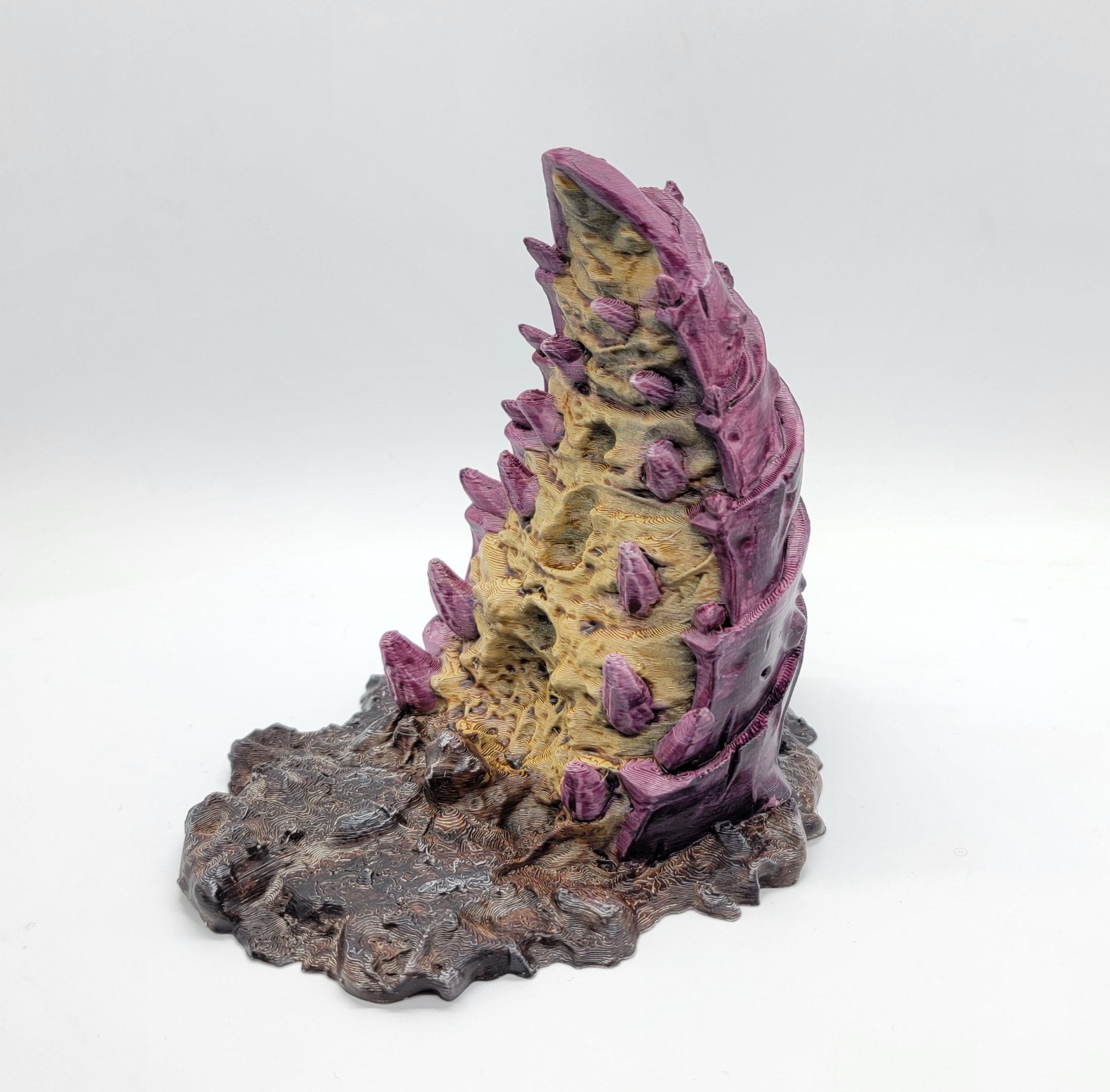 3D Printable ALIEN TERRAIN 02 by Txarli Factory