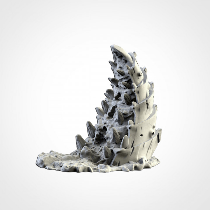 3D Printable ALIEN TERRAIN 02 by Txarli Factory